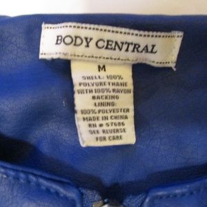 Body Central | Tops | Vintage Body Central Pleather Top | Poshmark